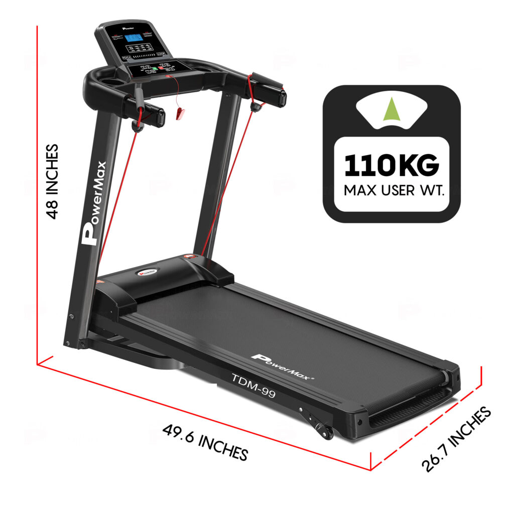 PowerMax Fitness TDM-99® Multi-function treadmill with Twister and ...